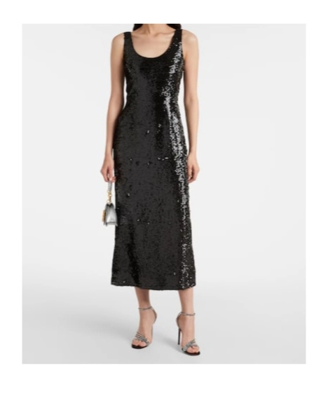 EMILIA WICKSTEAD Tippini Sequined Midi Dress