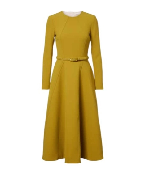 EMILIA WICKSTEAD Ucellina Belted Midi Dress