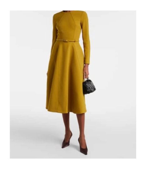 EMILIA WICKSTEAD Ucellina Belted Midi Dress