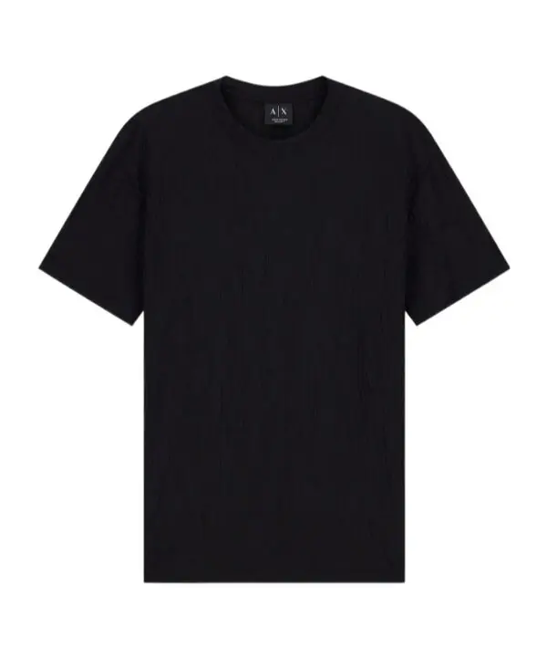Armani Exchange Short-sleeved Crew-neck T-shirt - Black