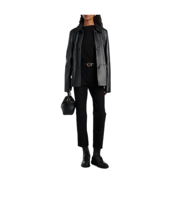 GIANVITO ROSSI Leather Combat Boots
