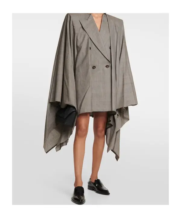 Junya Watanabe Double-breasted Mini Dress