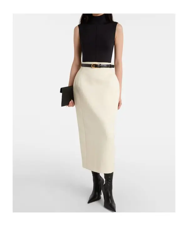 Wardrobe.NYC Back Zip Skirt