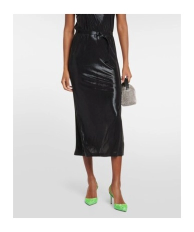 Rene Caovilla Embellished Satin Slingback Pumps