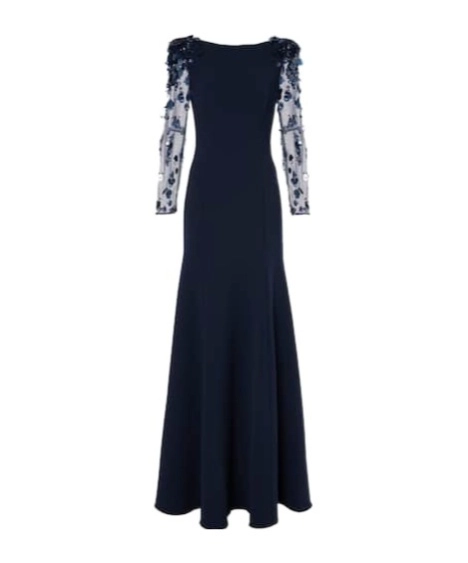 Jenny Packham Midnight Embellished Gown