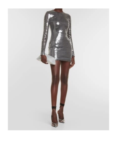 David Koma Sequined Minidress