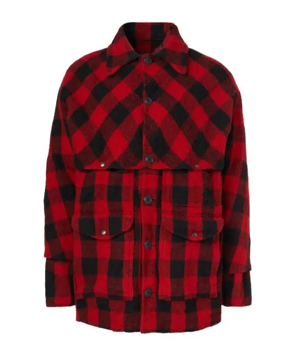 Junya Watanabe Plaid Long-sleeved Casual Jacket