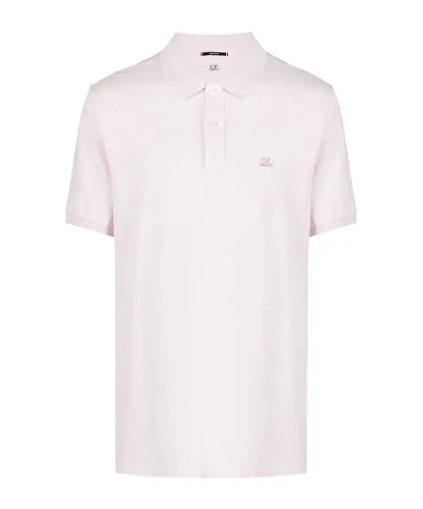 C.P. COMPANY Logo Patch Polo Shirt