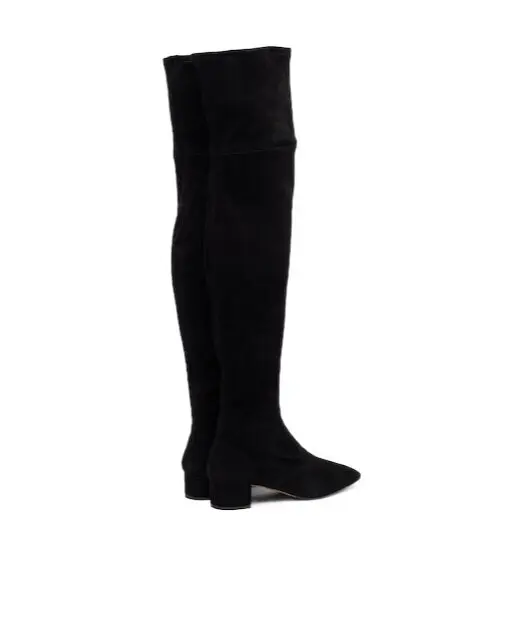 AQUAZZURA Suede Over-the-knee Boots