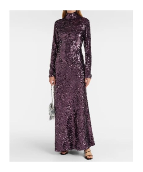 Rabanne Sequined Maxi Skirt