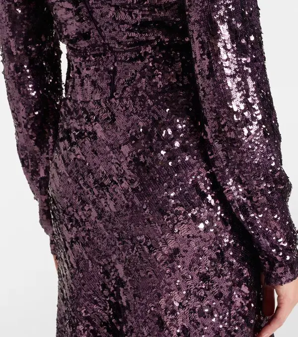Rabanne Sequined Maxi Skirt