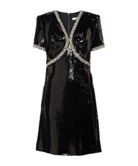 Nina Ricci Embellished Sequined Minidress