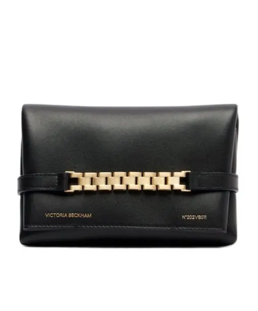 Victoria Beckham Chain Mini Leather Shoulder Bag