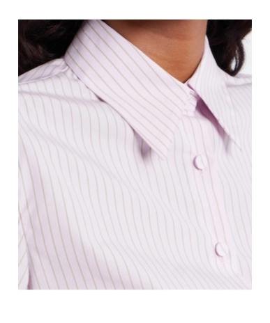 Calvin Klein Striped Cotton Poplin Shirt