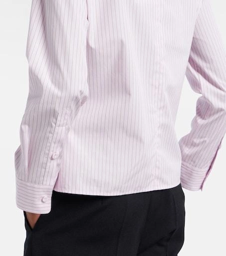 Calvin Klein Striped Cotton Poplin Shirt