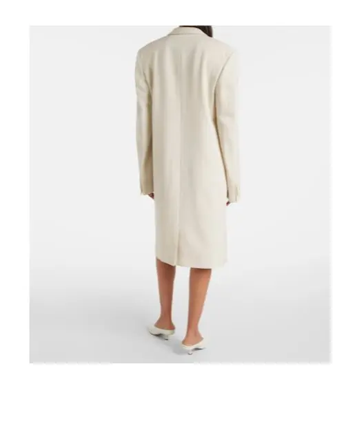 Calvin Klein Evelyn Double-breasted Wool Coat