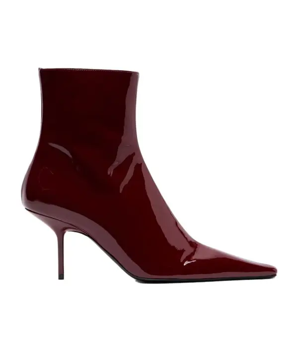 Victoria Beckham 75 Pointed-toe Ankle Boots