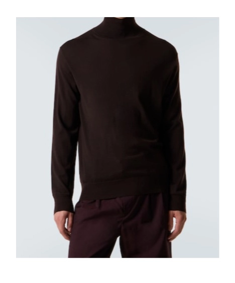 Calvin Klein Ash Wool Turtleneck Sweater