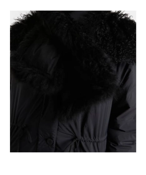 YVES SALOMON Reversible Shearling Down Scarf