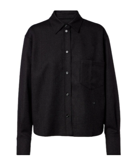 Victoria Beckham Ellys Wool Flannel Shirt