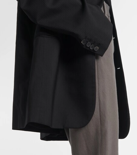 Calvin Klein Viola Oversized Pinstripe Blazer