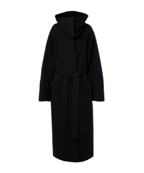 Calvin Klein Liza Wool And Cashmere Overcoat