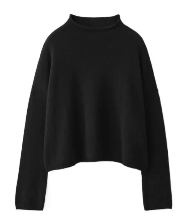 LISA YANG Turtleneck Sweater - Black
