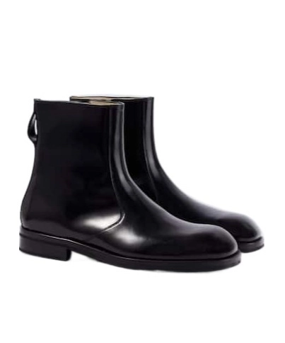 LEMAIRE Leather Ankle Boots