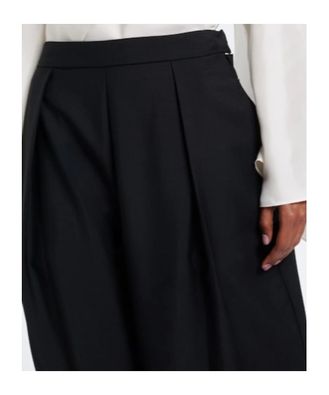 RÓHE Wool And Mohair Barrel Leg Pants