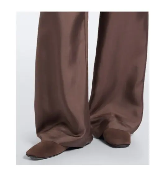 RÓHE Silk Straight Pants