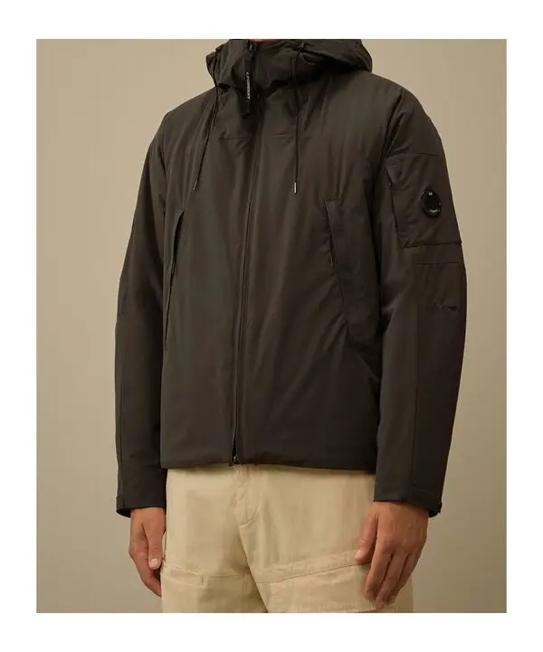 C.P. COMPANY Long Sleeve Hooded Cotton Coat