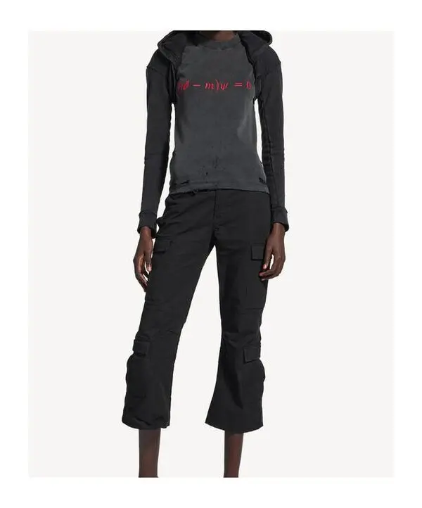 Balenciaga Dirac Equation Fitted T-shirt