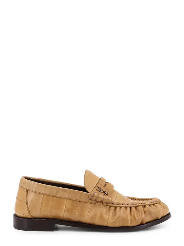Saint Laurent Le Loafer Slip-on Loafers - Nude