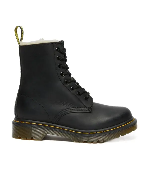 Dr. Martens Lacing Short Boots - Black