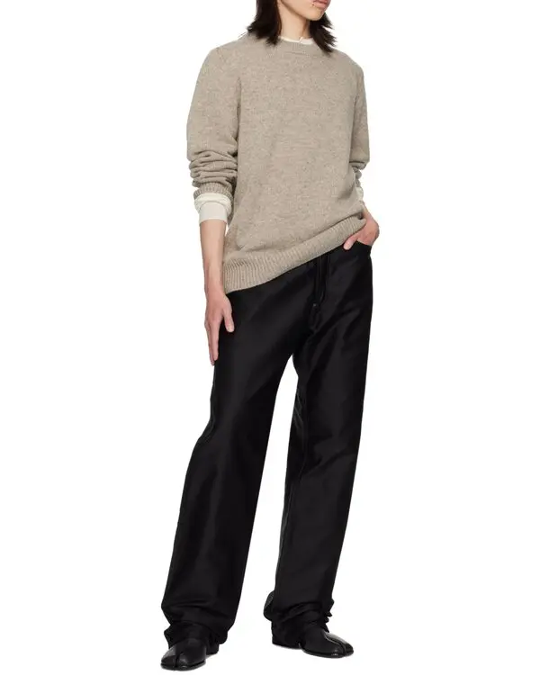 MAISON MARGIELA Long Sleeve Crewneck Knitted Jumper