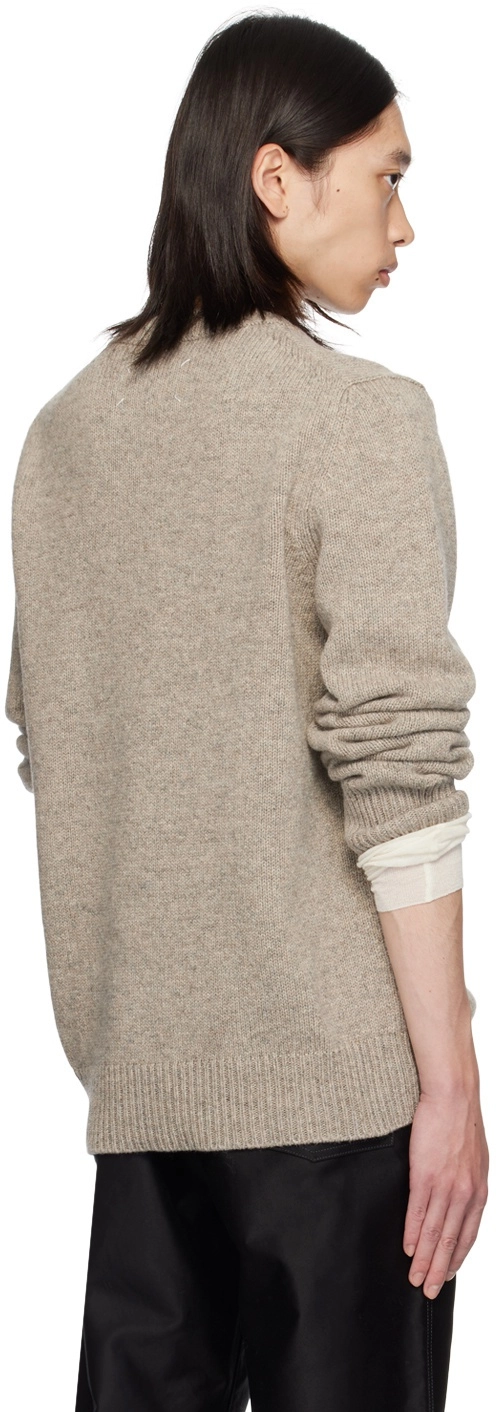 MAISON MARGIELA Long Sleeve Crewneck Knitted Jumper