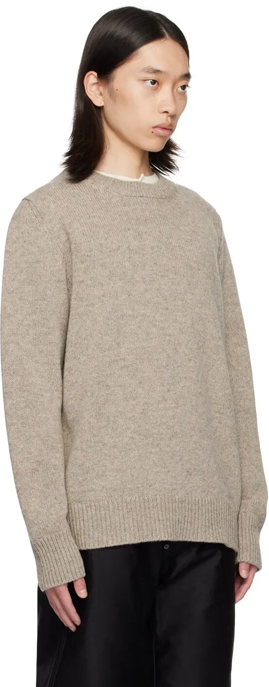 MAISON MARGIELA Long Sleeve Crewneck Knitted Jumper