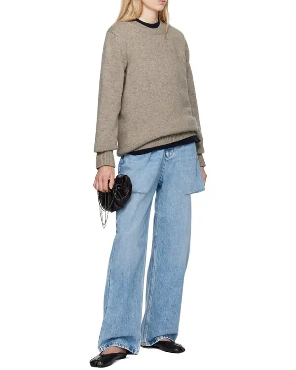 MAISON MARGIELA Long Sleeve Crewneck Knitted Jumper