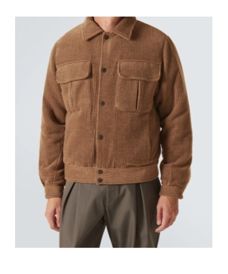 Giorgio Armani Wool And Cashmere Velvet Blouson