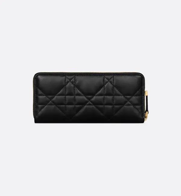 Dior Miss Caro Voyageur Slim Wallet With Crystals