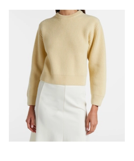 JIL SANDER Ribbed-knit Wool Sweater