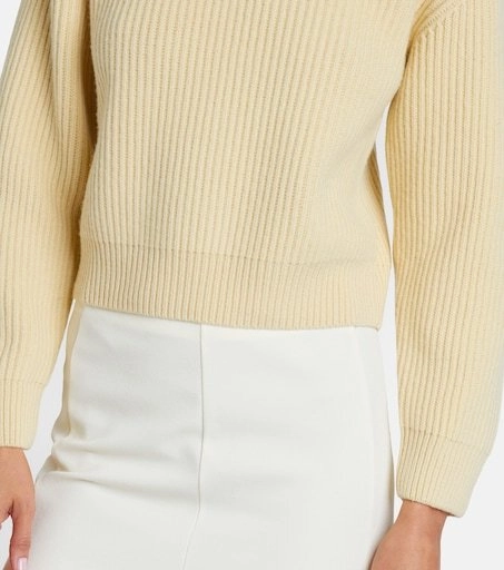 JIL SANDER Ribbed-knit Wool Sweater
