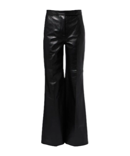 Dorothee Schumacher Leather Flared Pants