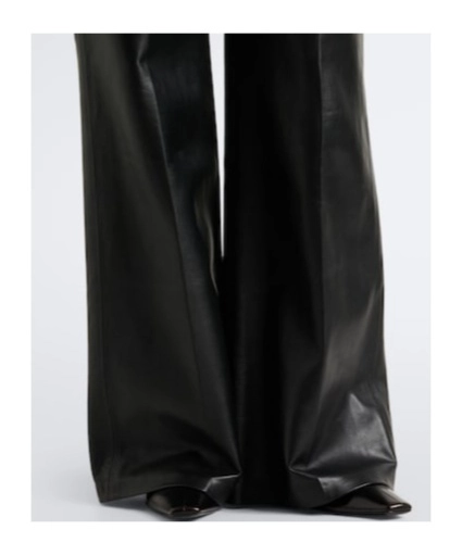 Dorothee Schumacher Leather Flared Pants