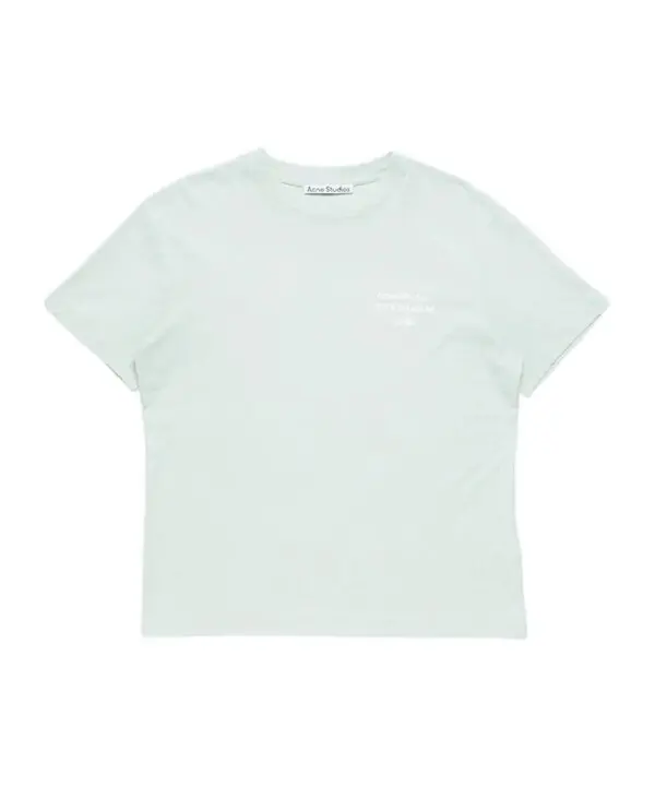 Acne Studios Distressed Logo T-shirt
