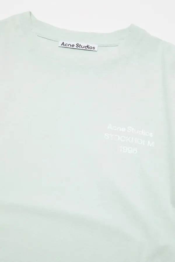 Acne Studios Distressed Logo T-shirt