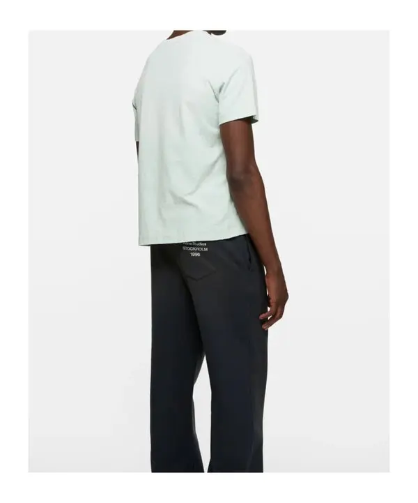 Acne Studios Distressed Logo T-shirt