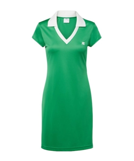 COURREGES Jersey Polo Dress