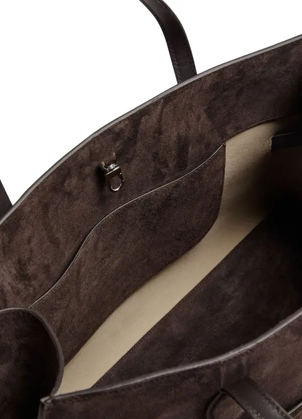 TOTEME Suede Lounge Tote Bag