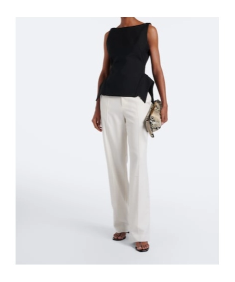 RÓHE Wool-blend Wide-leg Pants